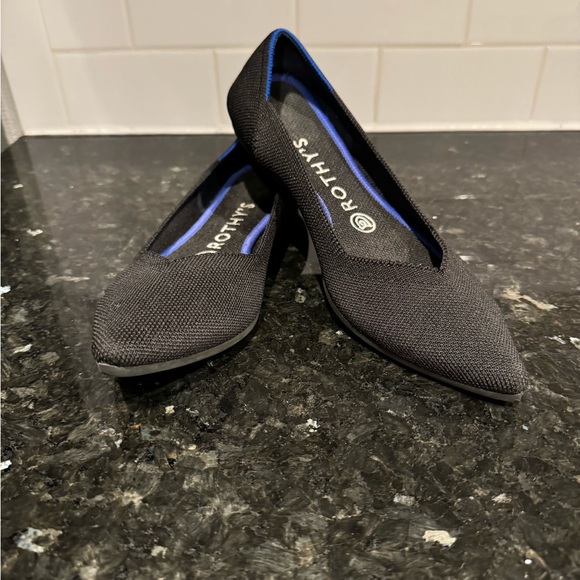 Rothy's | Shoes | Rothys The Point Black Solid W8 | Poshmark